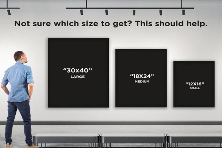 Canvas Sizes Guide for Perfect Wall Fit | CanvasChamp