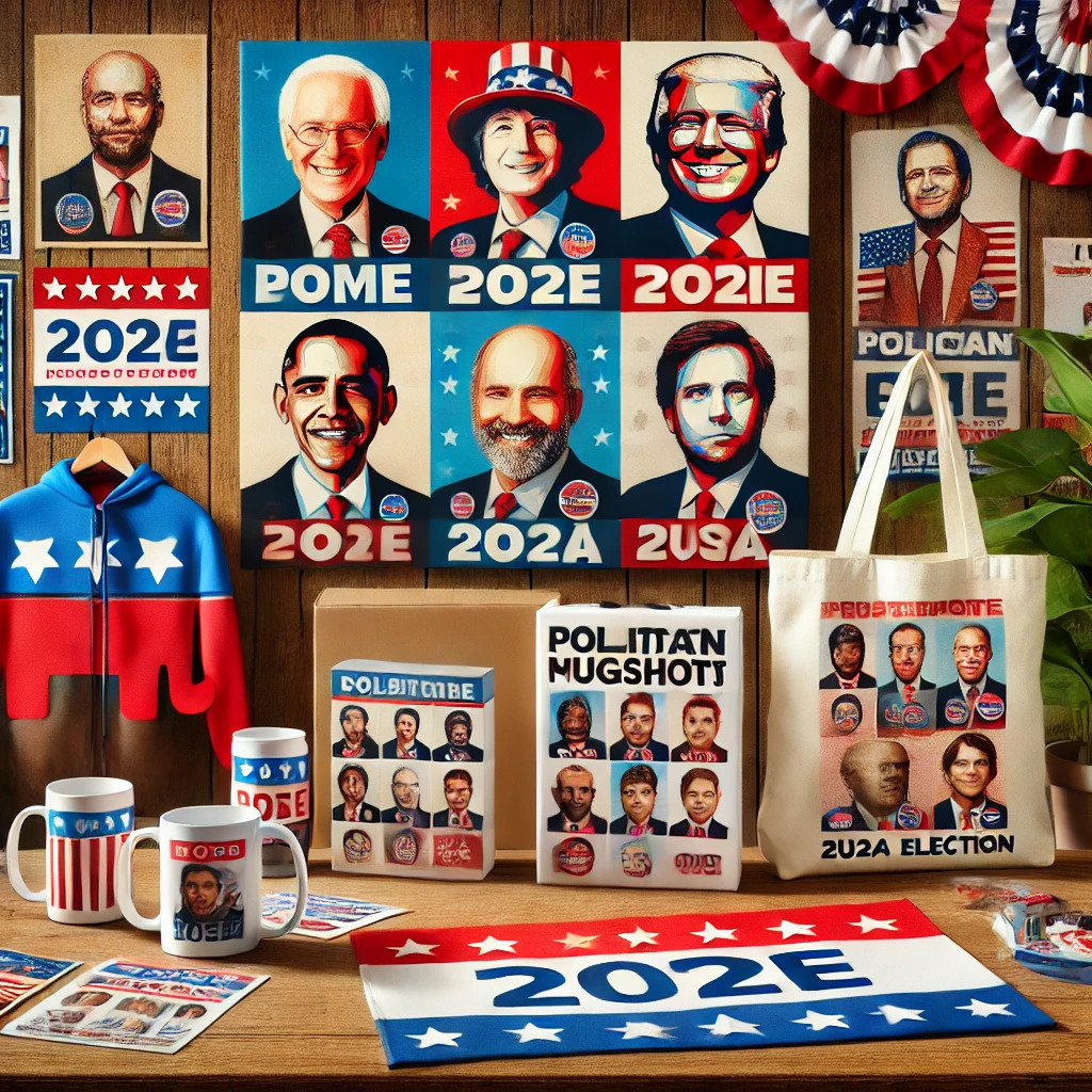 Mugshots That Make a Statement: Custom Political Merchandise for the ...