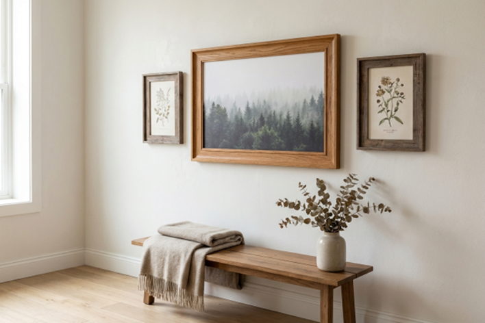 Wood Framed Canvas Prints: A Touch of Rustic Elegance | CanvasChamp