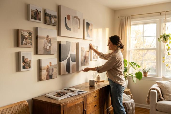 Canvas Collage Ideas for Mixing Photos and Art | CanvasChamp